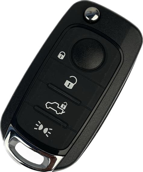 Fiat Egea 4 Buttons Megamos Aes Remote Control 433 Mhz Oemaftermarket