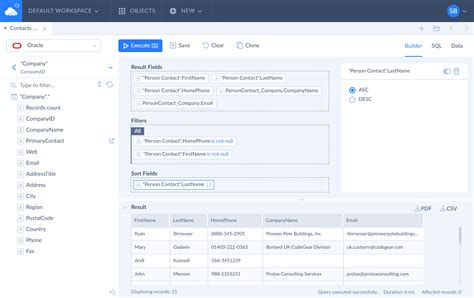 Online Oracle Query Builder And Sql Editor