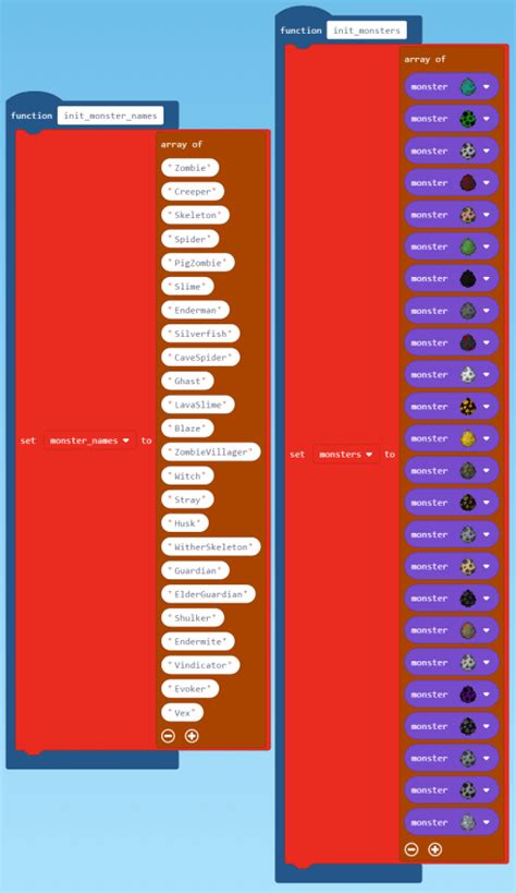 Monster Showtime In Makecode For Minecraft We Code Makecode