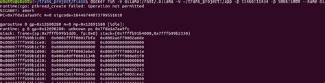 Weibert小崴少の世界 Docker Run出現runtimecgo Pthreadcreate Failed