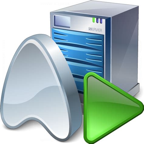 Iconexperience V Collection Application Server Run Icon