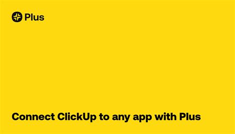 integrate clickup where you work plus