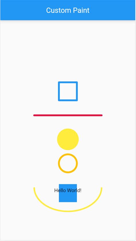 Using Custompaint In Flutter
