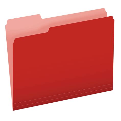 Red File Folder