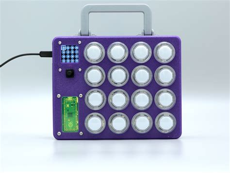 Diy Midi Controller With Led Arcade Buttons And Raspberry Pi Pico By