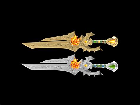 🗡️ Cosplay Anduin Wrynn Sword For 3d Printing・ Stl File For 3d Printing