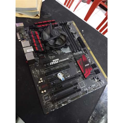 Jual I7 Kabylake 7700 Mb Msi H170 Gaming Pro Shopee Indonesia