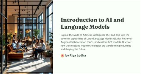 Introduction To Ai And Language Models Riya L