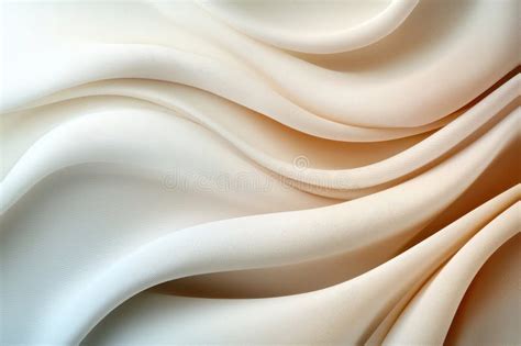 Soft Flowing Fabrics Create Elegant And Serene Atmosphere Stock Image