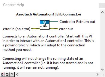 About The Instrument Driver For LabVIEW