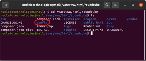 How To Enable Roundcube Installer In Ubuntu Nucleio Information Services