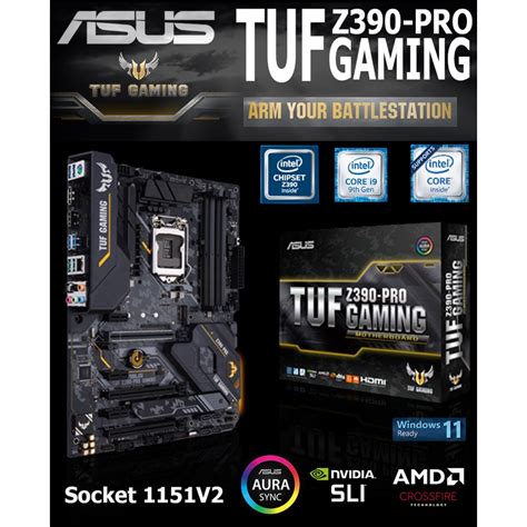 Mainboard Intel Asus Tuf Z390 Pro Gaming Socket 1151v2 มือสอง พร้อมส่ง แพ็คดีมาก [[[แถมถ่าน