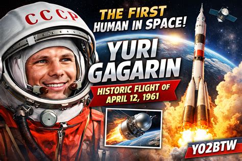 Yuri Gagarin The First Human In Space Vostok 1 And The Historic Flight Of April 12 1961