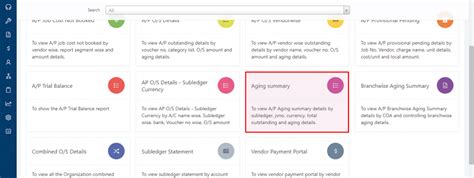 How To Generate Ap Aging Summary Report In Fresa Application