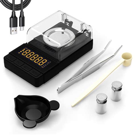 Maxus Digital Milligram Scale 50g0001g Compact Mg Scale