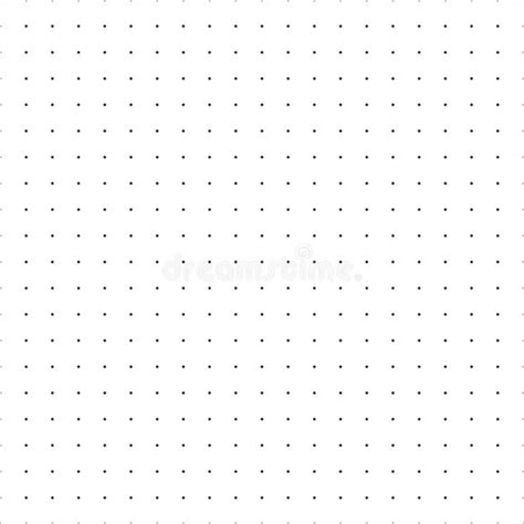 Abstract Seamless Pattern Small Black Dots In Square Order Stock