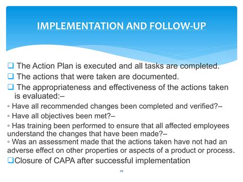 Corrective And Preventive Actions Capa Pptx