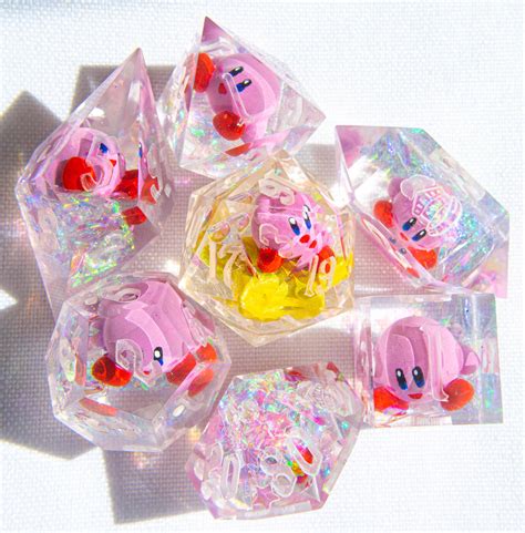 I Made A Set Of Kirby Dice Now I Would Like To Do One Of Waddle Dee And Meta Knight R Kirby