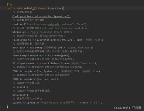 Java Api操作hdfs写入，读取，重命名，显示文件列表等hdfs Java Api编程 ——使用字符流读取数据 Csdn博客