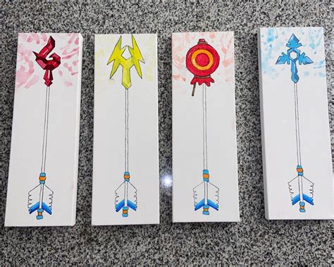 Painted The Elemental Arrows From Botw For My Apartment Today What Do You Guys Think Botw Painted The Elemental Arrows From Botw For My Apartment Today What Do You Guys Think Botw