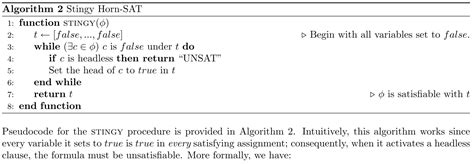 Cnf Vs Horn Satisfiability Stack Overflow