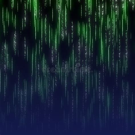 Matrix Style Abstract Background Stock Illustration Illustration Of Symbol Data