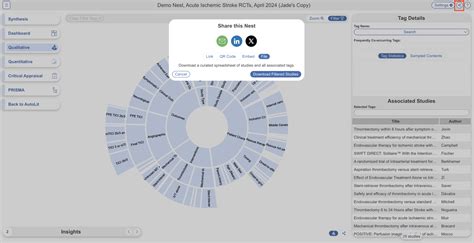 Synthesis Nested Knowledge
