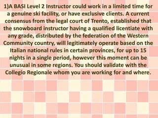 Process Involved In BASI Level And Qualification PPT