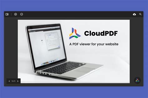 Cloudpdf Pdf Viewer Made With Reactjs