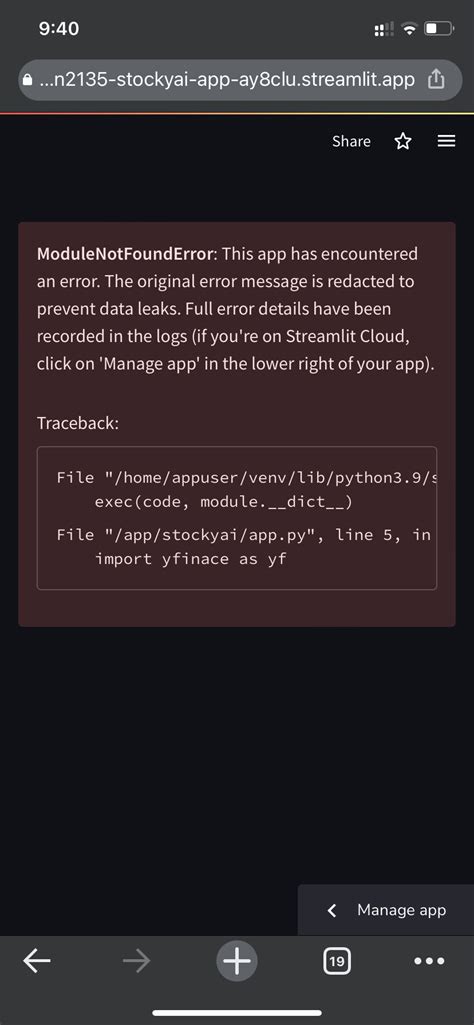 I Am Unable To Deploy My Project On Streamlit Cloud Community Cloud