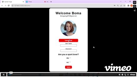 Boma George On Linkedin I Learnt How To Upload An Image In Javascript And Created A Form With An