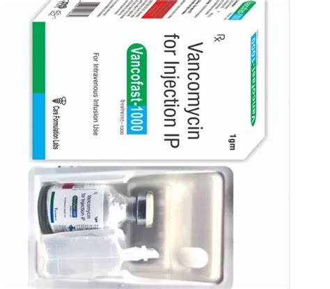Vancomycin For Injection Ip Strength 1 G At ₹ 440 Piece In Patna Id 2852631316833
