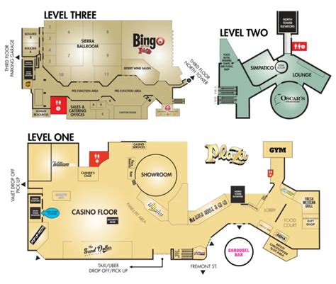 The Linq Hotel And Experience Map All Maps