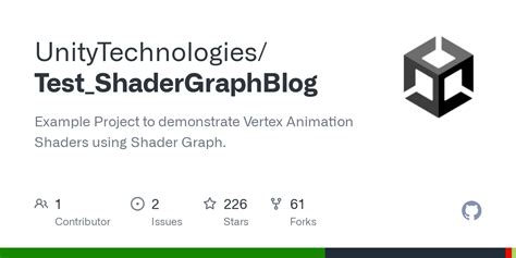Github Unitytechnologies Test Shadergraphblog Example Project To Demonstrate Vertex Animation