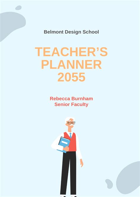 Free Teacher Planner Templates To Customize Online