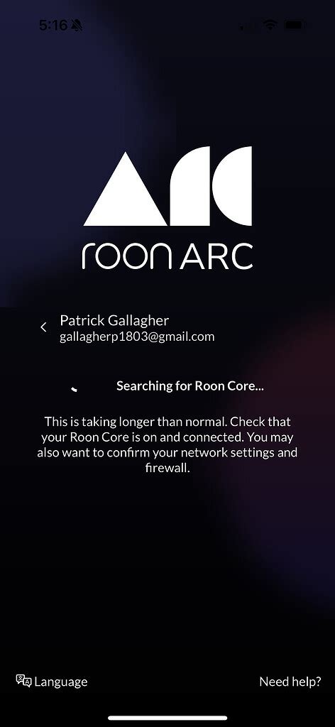 Roon Server Accessible To Arc But Arc Cant Find Server Support Roon Labs Community