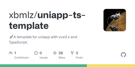 Github Xbmlzuniapp Ts Template 🚀a Template For Uniapp With Vue3x And Typescript