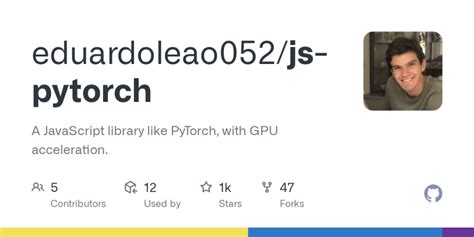 Jsmd On Linkedin Github Eduardoleao052js Torch A Javascript