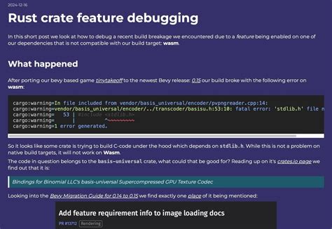 In Our Latest Blog Post We Share The Journey To Debug Crate Features In Our Latest Blog Post We Share The Journey To Debug Crate Features