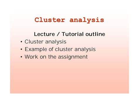 Spss Tutorial Cluster Analysis PDF Science Spss Tutorial Cluster Analysis PDF Science