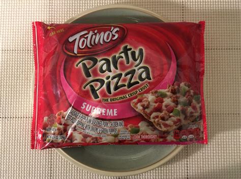 Totinos Supreme Party Pizza Review Freezer Meal Frenzy