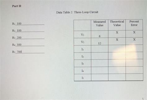 Solved Use The Resistance Values Below In Place Of The Ones Chegg Com