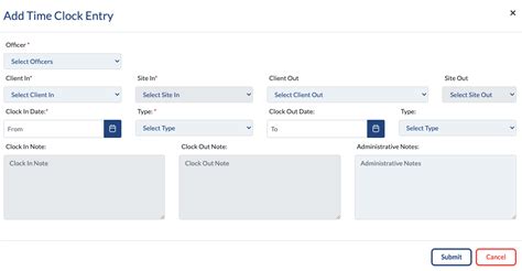 Adding And Editing Time Clock Entries