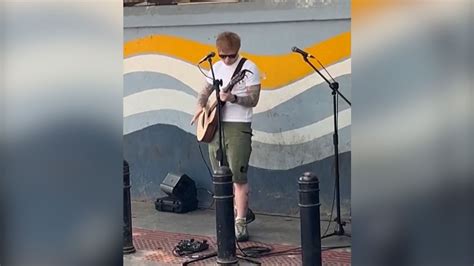 Ed Sheeran Busted By Indian Police For Busking Without Permission Cnn