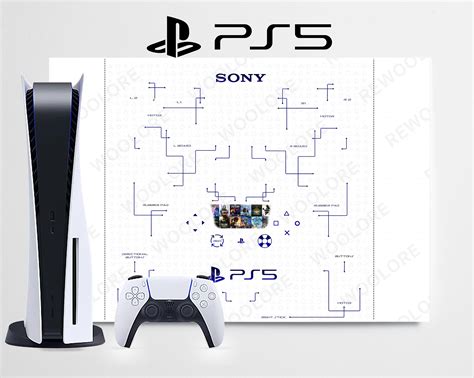 Download Playstation 5 Controller Framed Dualsense Controller Teardown Template Disassembled