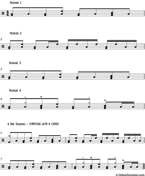 Tom Drum Patterns At Viola Gutierrez Blog