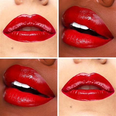 Red Lip Gloss Lips