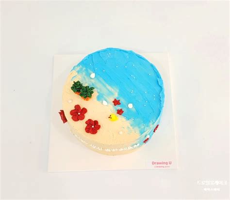 안양 레터링케이크 드로잉유케이크 아빠생일케이크 주문제작 후기 네이버 블로그