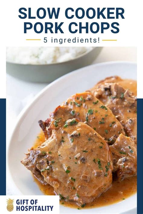 Crock Pot Pork Chops Best Easy Slow Cooker Pork Chops Recipe Artofit