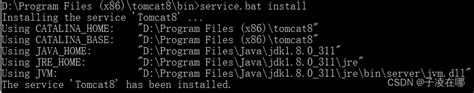 让tomcat服务器运行在windows后台 windows tomcat 后台启动 csdn博客